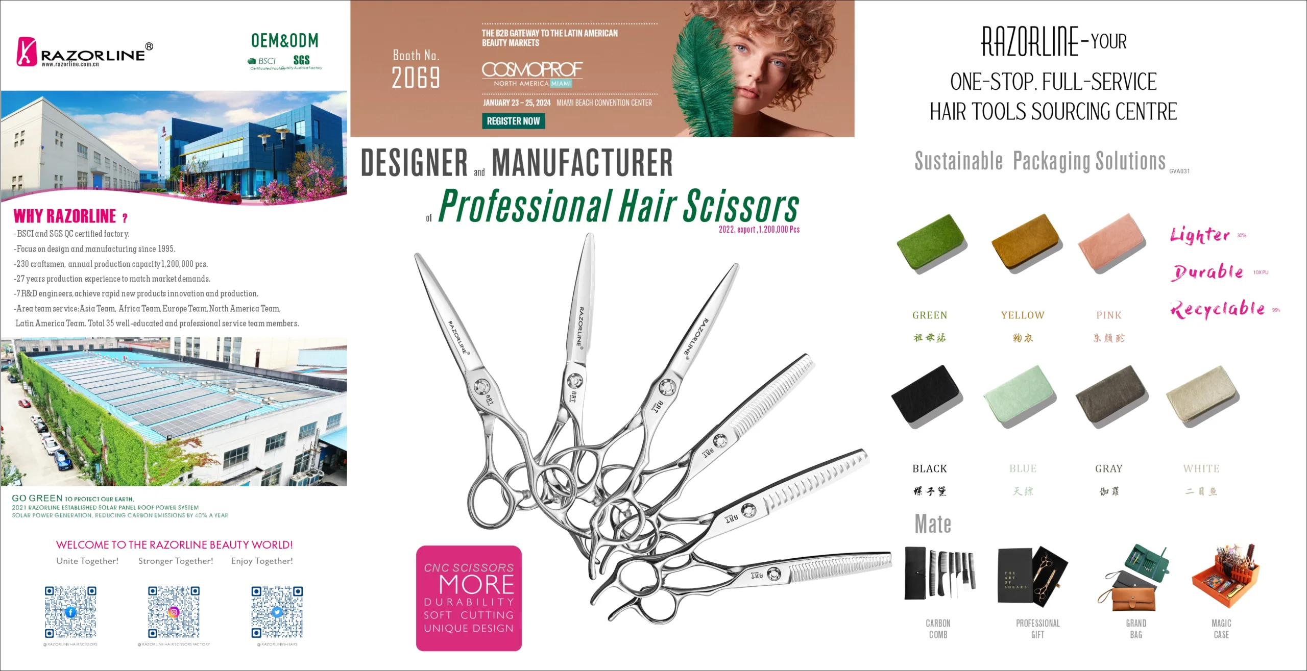 Explore the Art of Hair Scissors - Join us at the Cosmoprof North ...